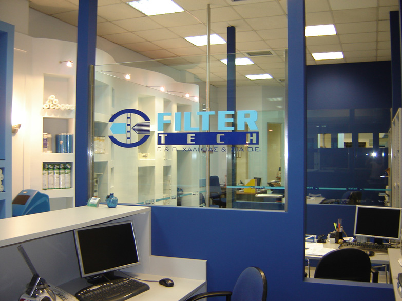 Κατασκευή καταστήματος Filtertech, Θεσσαλονίκη | CVC Κατασκευαστική
